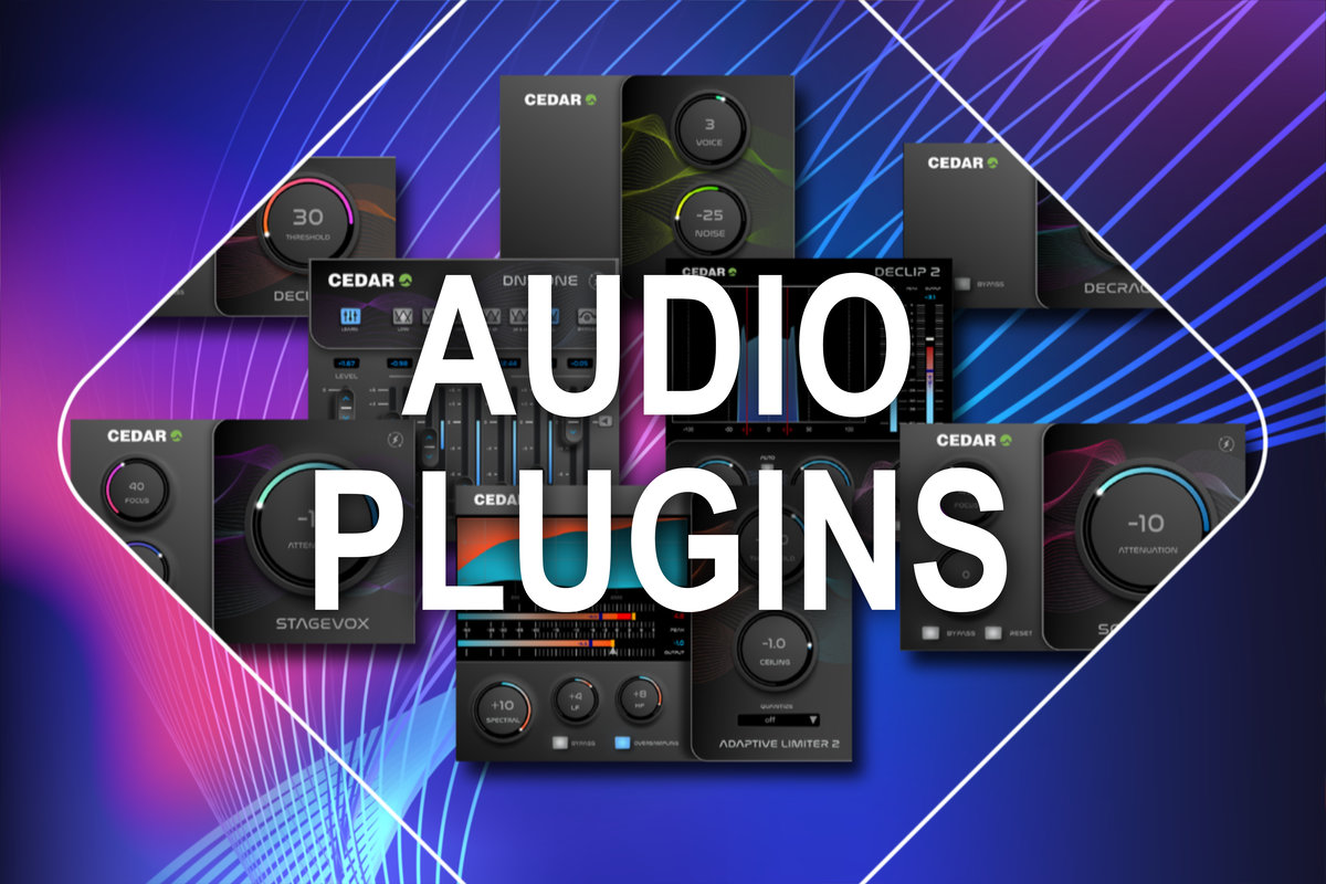 Cedar Audio Ltd – Die Erfinder der Echtzeit-Audiorestauration, der ...